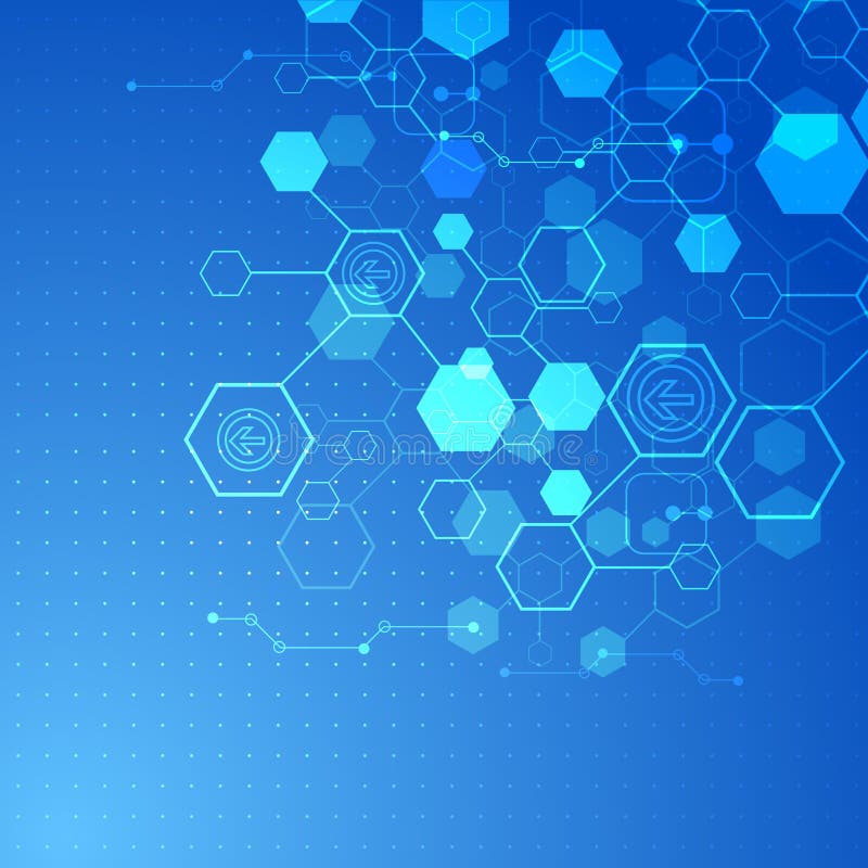 Abstract Technology Business Background Stock Vector - Illustration of ...