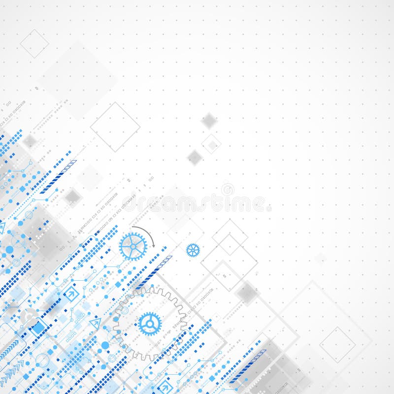 Abstract Technology Business Template Background. Stock Vector ...