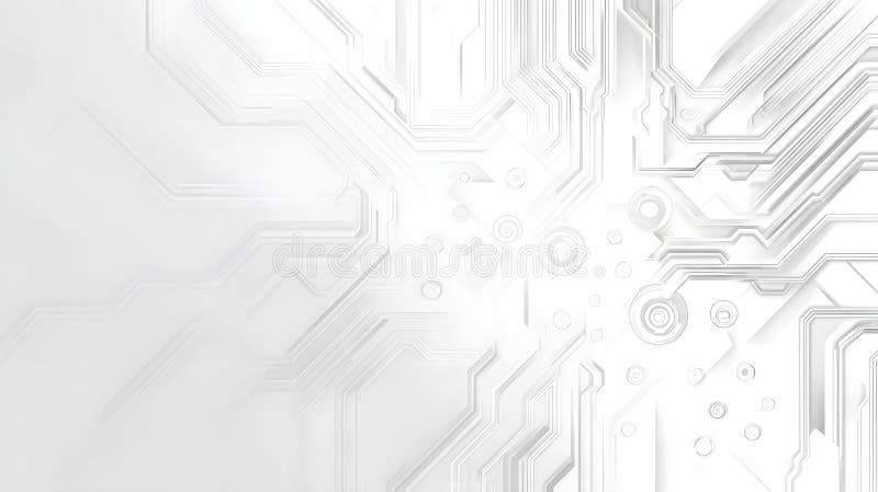 Abstract Technology Circuit Board Background. Hi-tech Circuit Board Illustration Stock Photo ...