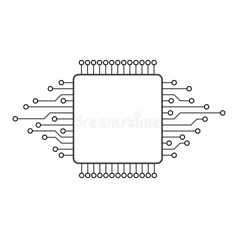 Abstract technology frame stock vector. Illustration of electronics ... Abstract technology frame stock vector. Illustration of electronics ...