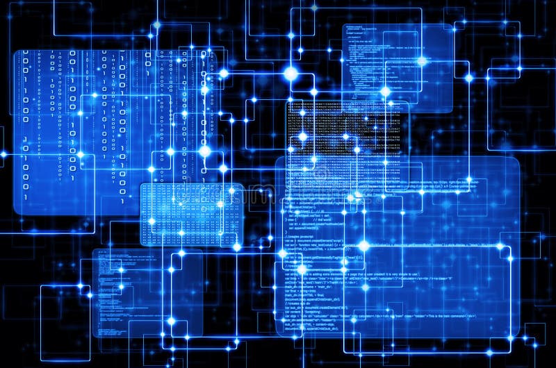 Abstract High Tech Background - Vector Stock Vector - Illustration of ...