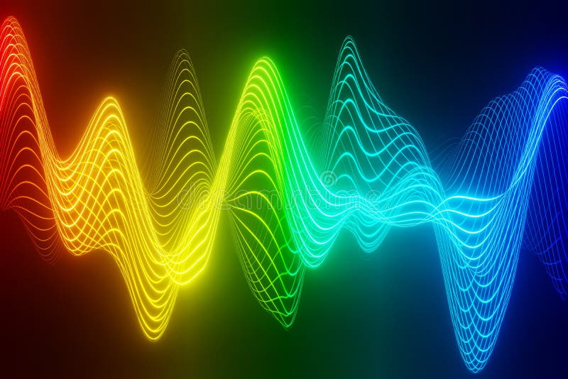 Abstract Technology Colorful Bright Neon Glowing Wave Audio Visualizer ... Abstract Technology Colorful Bright Neon Glowing Wave Audio Visualizer ...