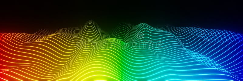 Abstract Technology Colorful Bright Neon Glowing Wave Audio Visualizer ... Abstract Technology Colorful Bright Neon Glowing Wave Audio Visualizer ...