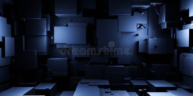 Abstract Technology Computer Hardware Surface 3d Render Illustration ...