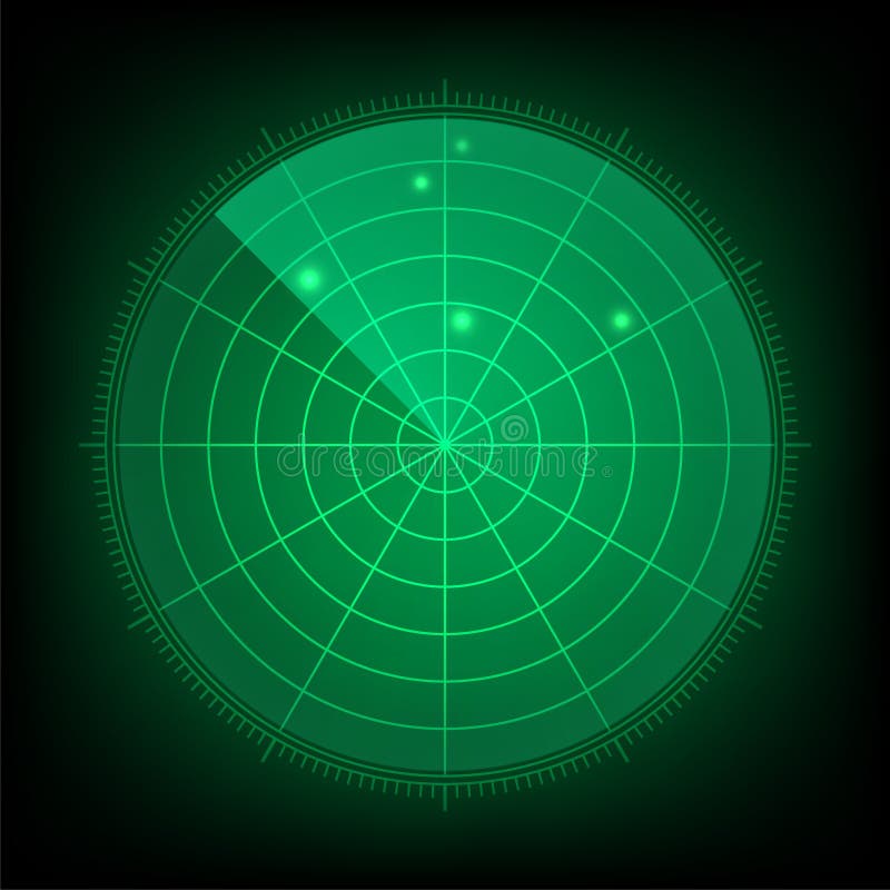 Realistic Simple Radar Screen Stock Illustrations – 7 Realistic Simple ...