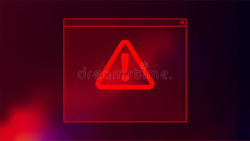 Abstract Technology Dark Red Background. Cyber Attack, Ransomware ...