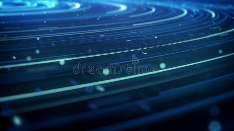 Abstract Technology Data Lines Background Loop Stock Footage - Video of ...