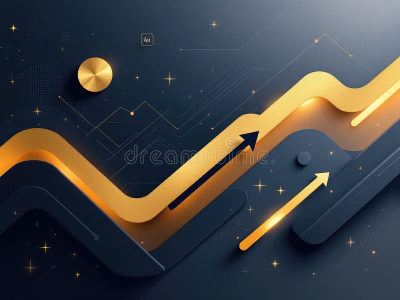 Abstract Technology Design with Dynamic Lines and Shapes Illustrating ...