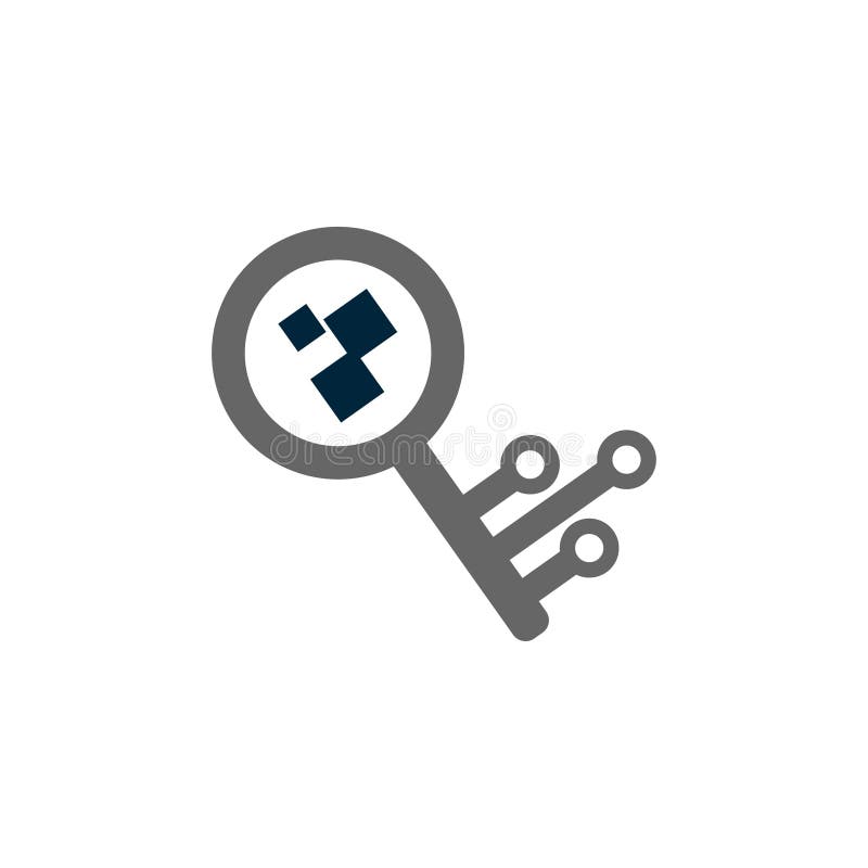 Abstract Technology Design Logo Vector Solution Isolated Stock Vector ...