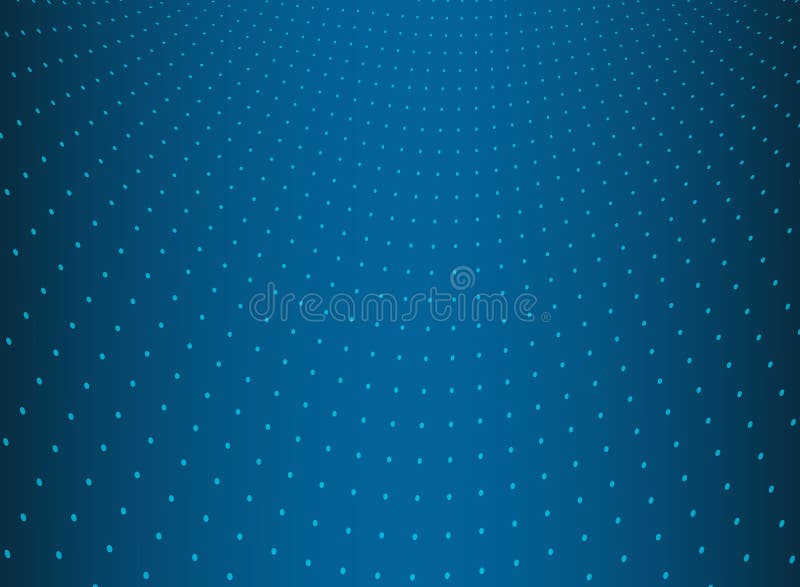 Abstract Technology Dots Pattern Perspective on Gradients Blue B Stock ...