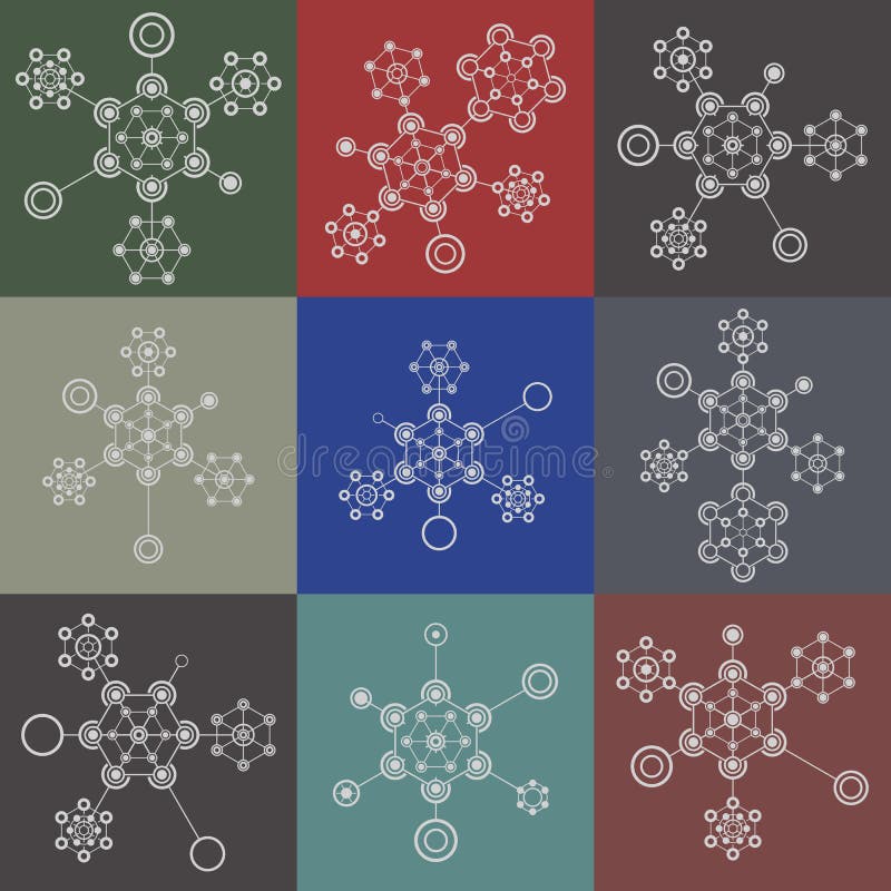 Abstract Technology Elements. Stock Vector - Illustration of elements ...