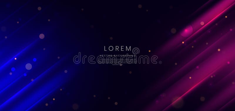 Abstract Technology Futuristic Glowing Diagonal Blue and Pink Light ...