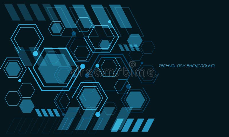 Abstract Technology Geometric Blue Line with Blank Space Design Modern ...
