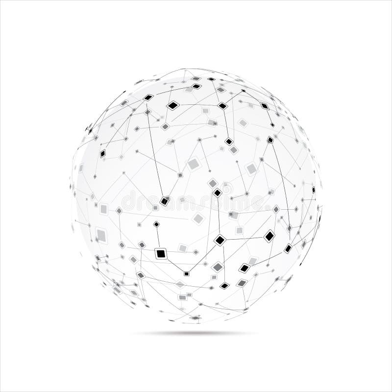 Technology 3D Globe Icons stock vector. Illustration of group - 100245842