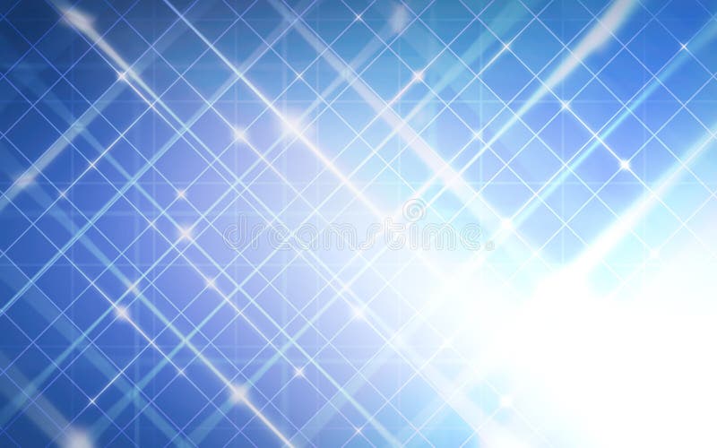 Abstract Technology Grid Line Pattern on Blue Color Background Stock ...