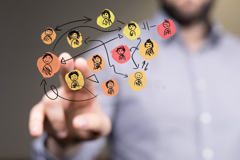 A Abstract Technology Group and Data Stock Photo - Image of bank ...