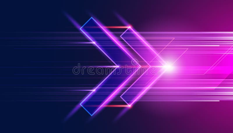 Abstract Technology Hi Tech Background Concept Speed Movement Motion ...