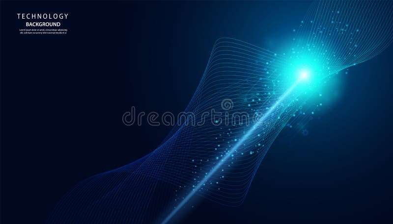 Technology Hi Tech Background Concept Speed Movement Motion Blur Moving ...
