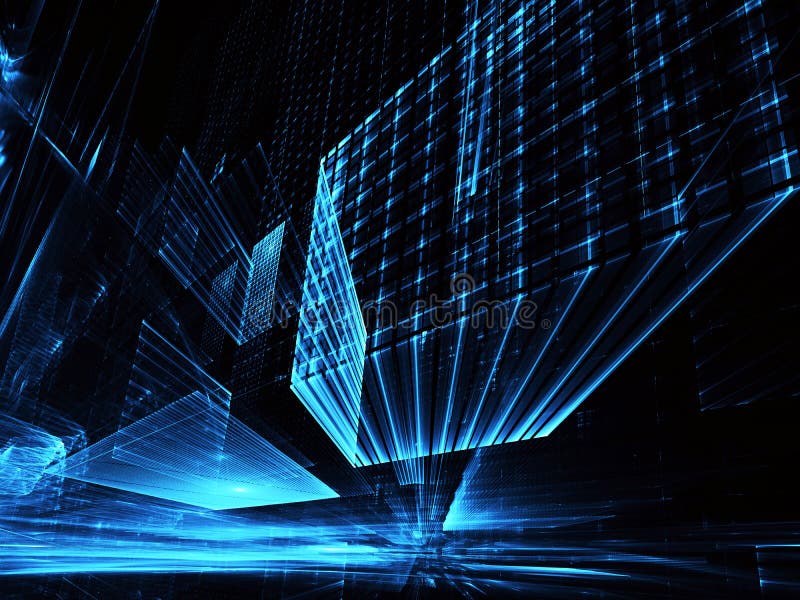 Abstract Technology Illustration Stock Illustration - Illustration of ...