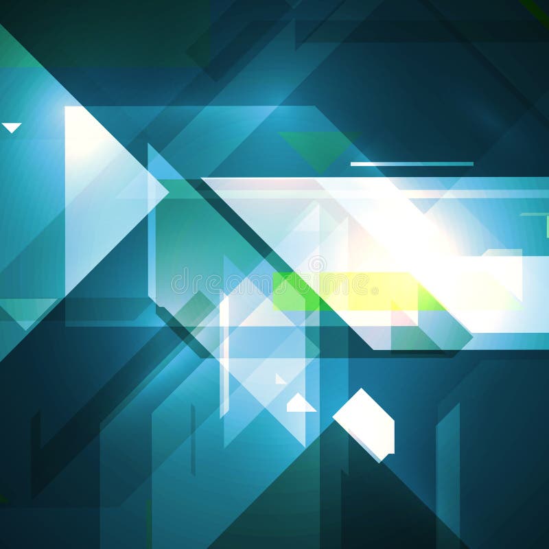 Abstract Technology Illustration Stock Vector - Illustration of bright ...