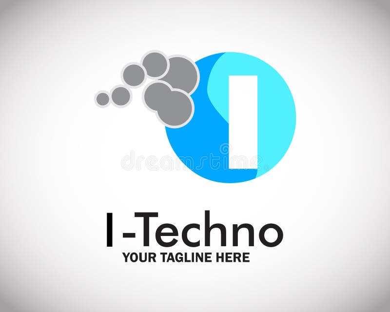 Abstract Technology Letter Logo for Electronic and Technology Company ...