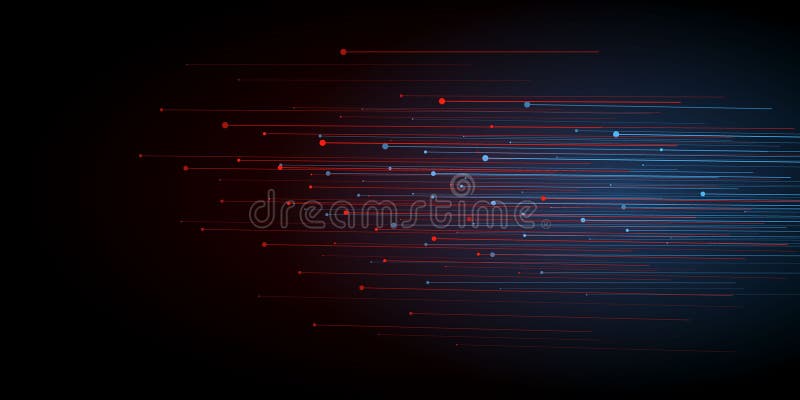 Abstract technology lines stock illustration. Illustration of abstract ...