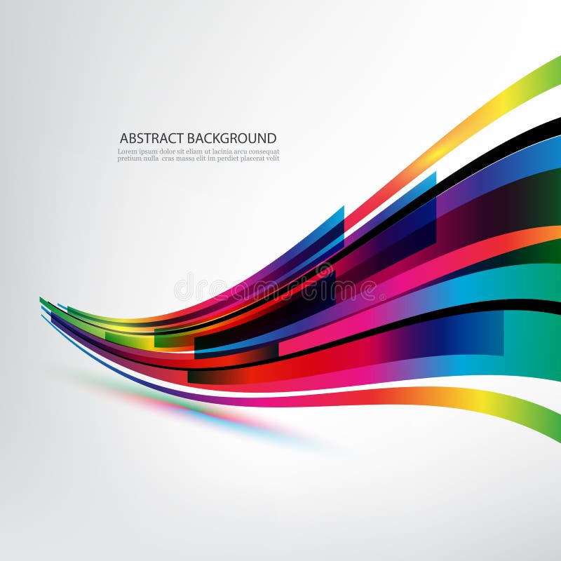 Abstract Technology Lines Vector Background Stock Vector - Illustration ...