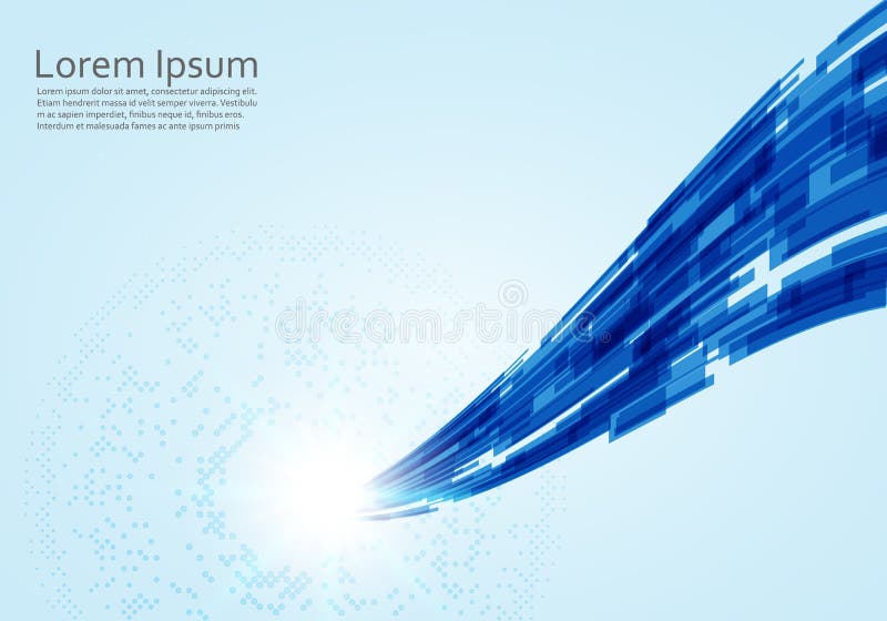 Abstract Technology Lines Vector Background. Eps 10 Stock Vector ...