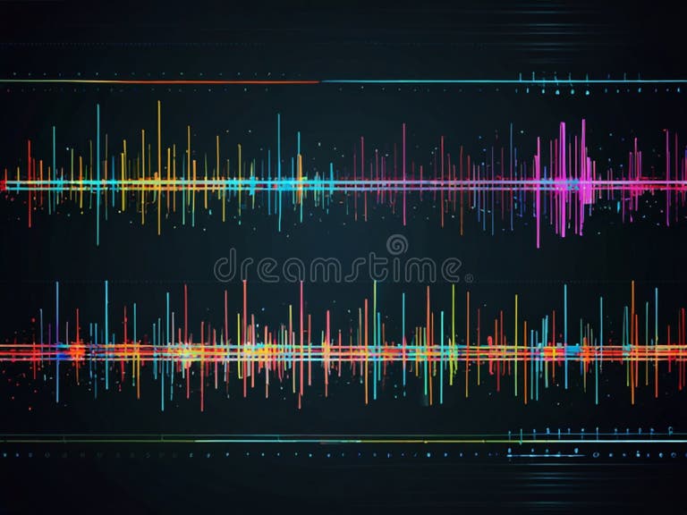 Technology or Medical Shape Patterns Ai Generated Stock Illustration ...