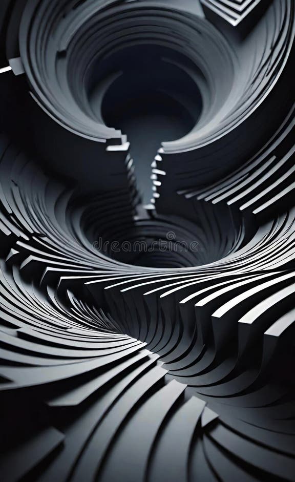 Technology or Medical Shape Patterns Ai Generated Stock Illustration ...