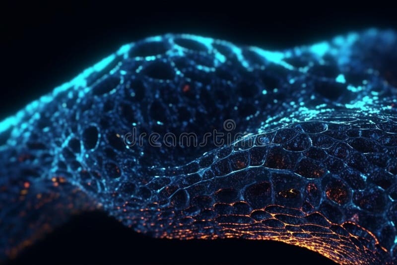 Abstract Technology Particles Mesh Background with Vivid Graphite ...