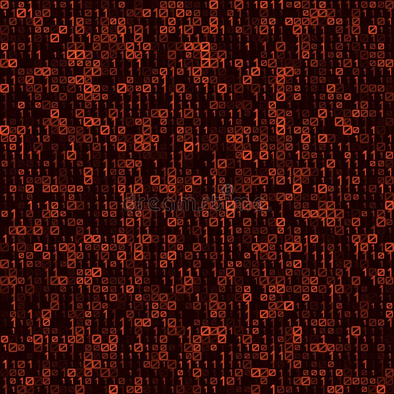 Abstract Technology Red Seamless Background. Stock Vector - Illustration of concepts, decoration ...