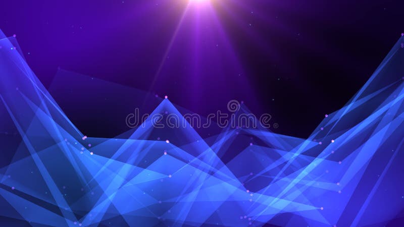 Abstract Technology and Science Motion Background. Stock Footage ...