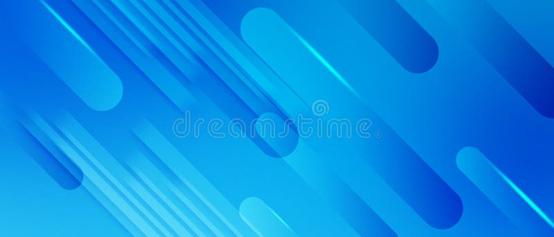 Abstract Technology Shiny Lines Mesh Blue Banner Background Stock ...