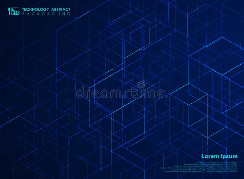 Cube Tech Logo Technology Digital Design Template. Hexagon Tech Logo ...