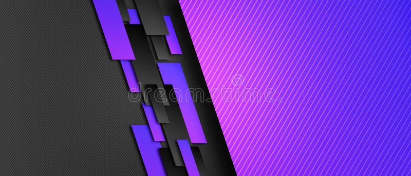 Abstract Technology Template Geometric Diagonal Overlapping Separate ...