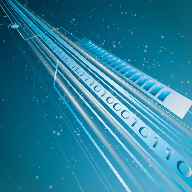 Abstract technology theme stock vector. Illustration of futuristic ...