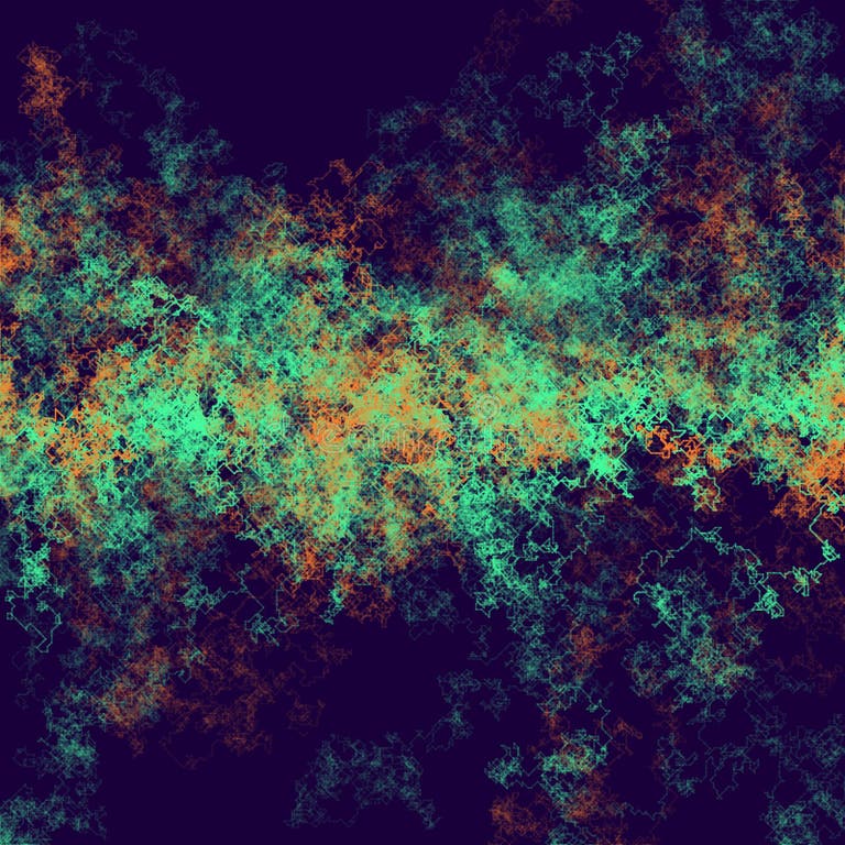 Abstract Technology Vector Illustration with Big Data Spreading Stock ...