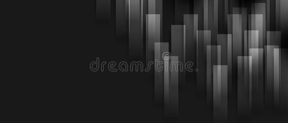 Abstract Technology Vertical Overlap Geometric Squares Shape Stock ...