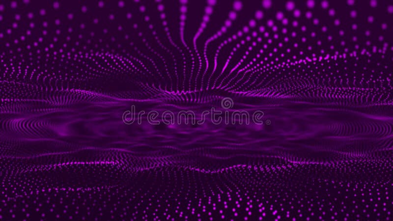 Abstract Technology Wave. Abstract Morphing Background Stock Video ...