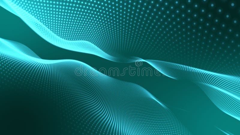 Abstract Technology Wave. Abstract Trapcode Form Background. Stock ...