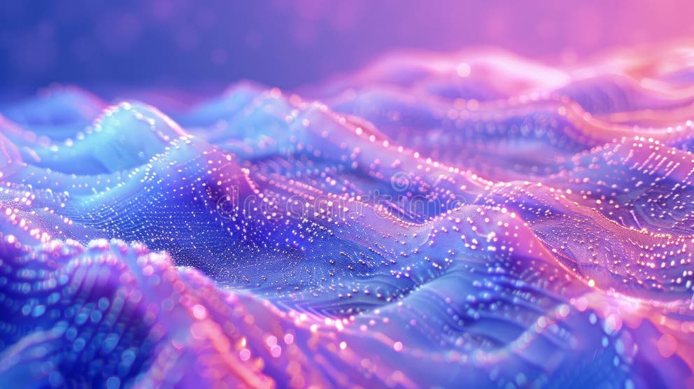 Abstract Techscape: Futuristic Circuit Board Design in Pink and Blue ...