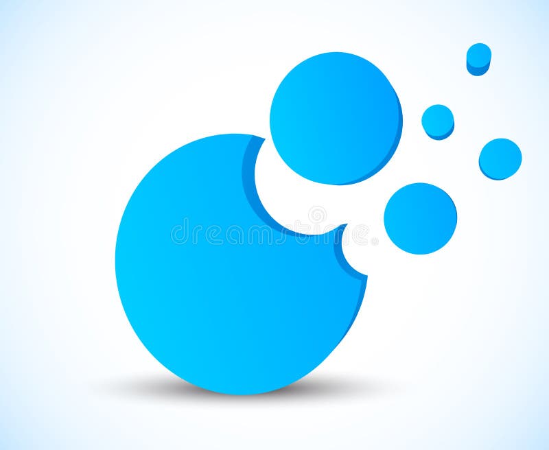 Abstract tempate stock vector. Illustration of blue, background - 32923958