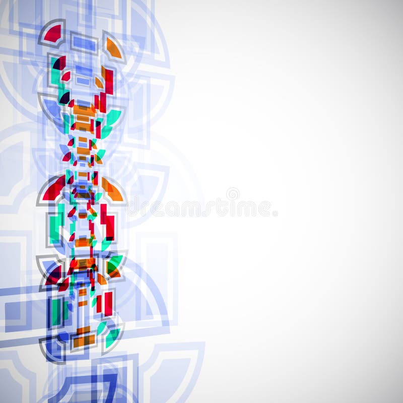 Abstract Template stock illustration. Illustration of decorative - 14848565