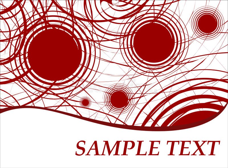 Abstract template 2 stock vector. Illustration of lines - 5635346