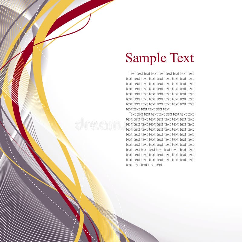 Abstract template stock vector. Illustration of lines - 7128205