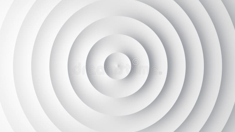 Abstract Template with Animation of White Circular Waves Stock Footage ...