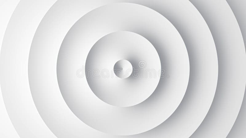 Abstract Template with Animation of White Circular Waves Stock Video ...