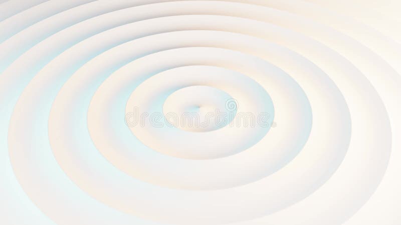 Abstract Template with Animation of White Circular Waves Stock Video ...