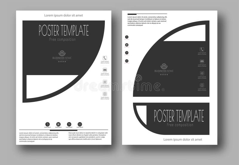 Abstract Template for the Cover, Interior, Banners, Posters, Flyers ...